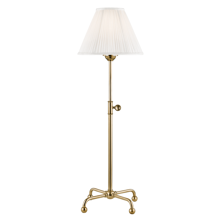Hudson Valley Lighting - Emmett Table Lamp in Aged Brass – White Cliff ...